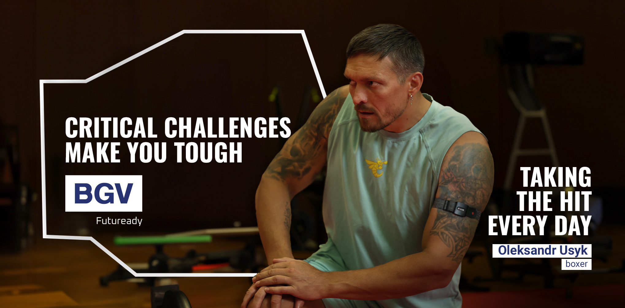 Critical challenges make you tough - BGV